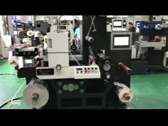 Semi Rotary Die Cutting Machine 100KN Automatic For Corrugated