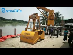 Telescopic Folding Mobile Harbour Crane 1000kg Capacity Knuckle Boom Marine Mounted
