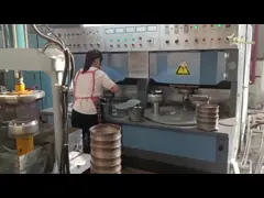 Metal Pot Hydraulic Press Machine Brazing Induction Heating Welding High Efficiency
