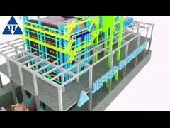 Natural Gas End Fired Furnace Melting Automatic For Glass Production