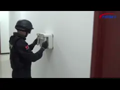 High Speed Counter Terrorism Equipment Wall Penetrating Radar 1800mhz 12m