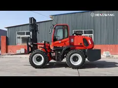Lifting All Terrain Forklift Off Road High Efficiency Easy Operate