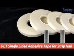 PET Hot Melt Adhesive Film Single Sided Transparent For Strip Nail