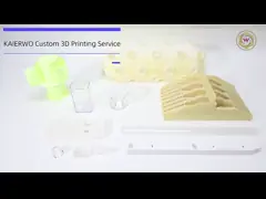 Custom 3D Printed Parts Components PLA Material Smooth Surface