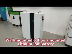 Solar Energy Storage Lithium Battery 48V 200ah Wall / Floor Mounted For Home