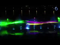 Lighting Large Floating Fountain Dancing Music Control Outdoor
