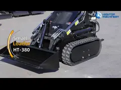 Crawler Mini Skid Steer Loader 2115mm Height Versatile Powerful