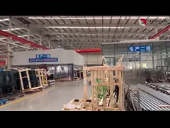 Aluminum Frame Curtain Wall Sound Insulation Glass Class A Fireproof