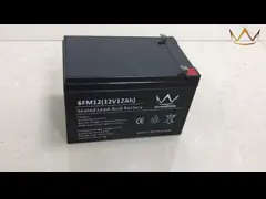 ABS Plastic Sealed Lead Acid Battery 12v 12ah Good Opacity Compact Structure