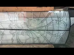 Glazed Entry Door Glass Panels 25mm Laminated Double Triple Decorative