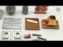 Polishing Surface CNC Brass Parts Customized Electronic Components