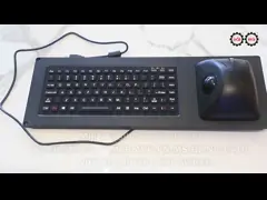 Military EMC Keyboard USB Backlight Rugged 87 Keys IP67 Aluminum Alloy