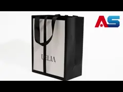 Custom Printed Shopping Paper Bag Art Paper Boutique For Clothes