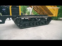 Tracked Mini Crawler Dumper 3 Ton Self Loading All Terrain For Garden