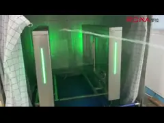 Fast Response Swing Gate Turnstile Anti Clipping Automatic Waterproof