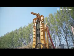 Crawler Water Well Drilling Rig 260m Depth Pneumatic Borehole Drilling