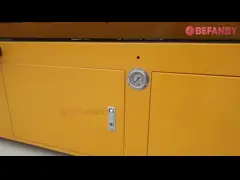 Material Trackless Transfer Cart Electric 30 Ton Steerable Multi Directional