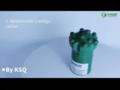 Excavadora esférica de recubrimiento 6 pulgadas T51 para minería industrial
