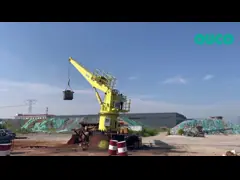 Straight Stiff Boom Crane 5t 15m Marine Jib For Lifting Material
