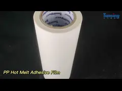 Polypropylene Hot Melt Adhesive Film Foggy Translucent Thermoplastic Bonding