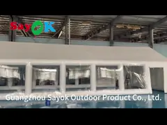 Large Inflatable Air Tent Transparent Airtight Swimming Pool For Event