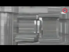 Powder Paint Twin Screw Extruder Parts Barrel Elements Metal High Strength