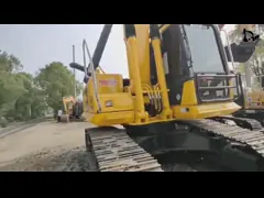 Powerful Used Komatsu Excavator PC160 16 Tons Hydraulic Crawler