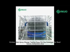 Outdoor Electric Vehicle Testing Equipment Rain Spray Shower With Stainless Steel Nozzle