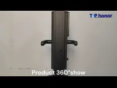 Rechargeable Smart Front Door Locks 0.5S Fingerprint Password Tuya