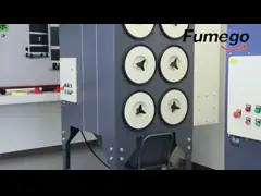Smoke Absorber Mobile Fume Extractor 7500W Large Flow Rate For Laser Cutting