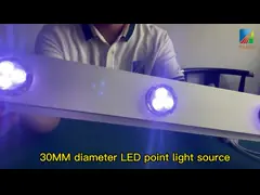 RGBW LED Point Light 30mm Dia 12V IP67 SMD 5050 For Decoration