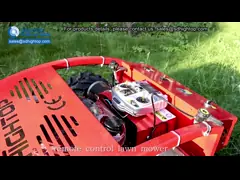Crawler Electric Automatic Lawn Mower 16HP High Power EPA Approved