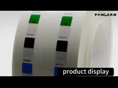 Vinyl Cable Adhesive Label Matte Translucent Water Resistant Multicolor