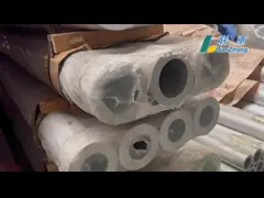 Extruded Seamless Aluminium Pipe 0.5mm ASTM Corrosion Resistant For Building