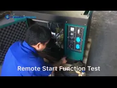 Remote Start Small Portable Generators 186F 5kw Extra Silent