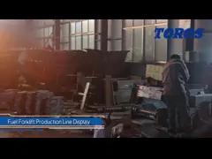 Solid Tire Diesel Forklift Truck Hydraulic Heavy Duty For Warehouse