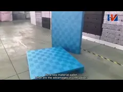 EPP Foam Plastic Pallets Single Faced Lightweight For Cold Storage