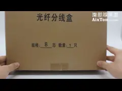 FTTH FTTX Fiber Optic Accessories Distribution Box Splitter 8 Core Outdoor