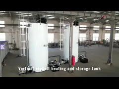 Thermal Oil Asphalt Heating Tank Q235B Steel High Density Insulation