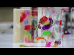 PMMA Bubble Acrylic Sheet Board Anti Scratch Decorative Lightweight