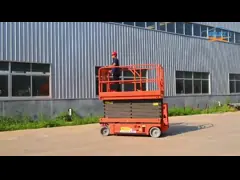 Electric Self Propelled Elevating Work Platforms Scissor Lifts Hydraulic For Aerial