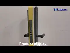 Apartment Hotel Smart Locks RFID Card / Mechanical Key Aluminium Alloy