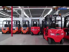 Small Electric Forklift Truck 2500KG 4055MM Height Self Propelled Motorized