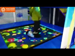 Trampoline Interactive Projection Mapping 1024 X 768 Hologram Floor