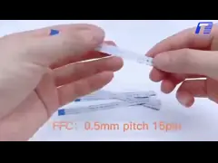 Flexible FFC Flat Cable 0.5mm Pitch 15 pin Insulation For Home Appliance