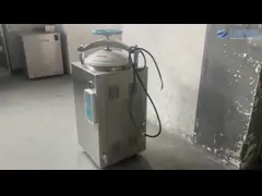 Lab Vertical Steam Sterilizer Autoclave Stainless Steel Portable For Hospital