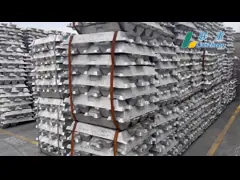 Alloy Aluminium Ingot ASTM A7 Solid Mill Finish For Steel Industry