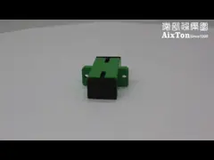 Duplex Fiber Optic Accessories Coupler SC APC SM SX With Flange