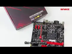 PCWINMAX B450M Gaming Motherboard 64 GB MicroATX Powerful