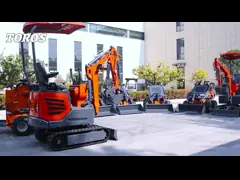 Garden Mini Excavator Machine Digger 1.2 Tons Capacity Precision Operation